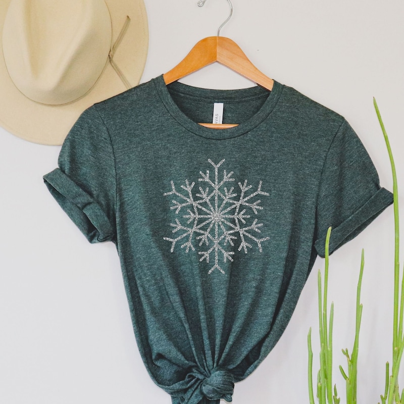 Snowflake Shirt - Etsy
