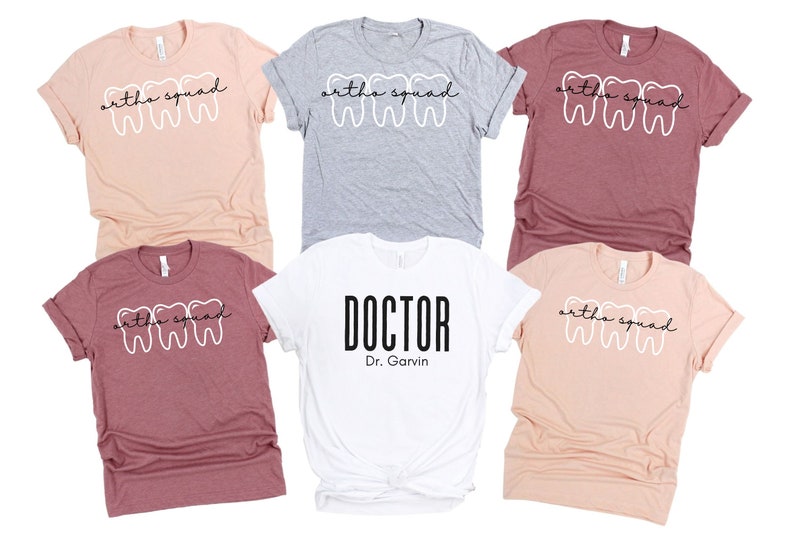 Personalized Ortho Squad Shirt Gift for Orthodontist - Etsy