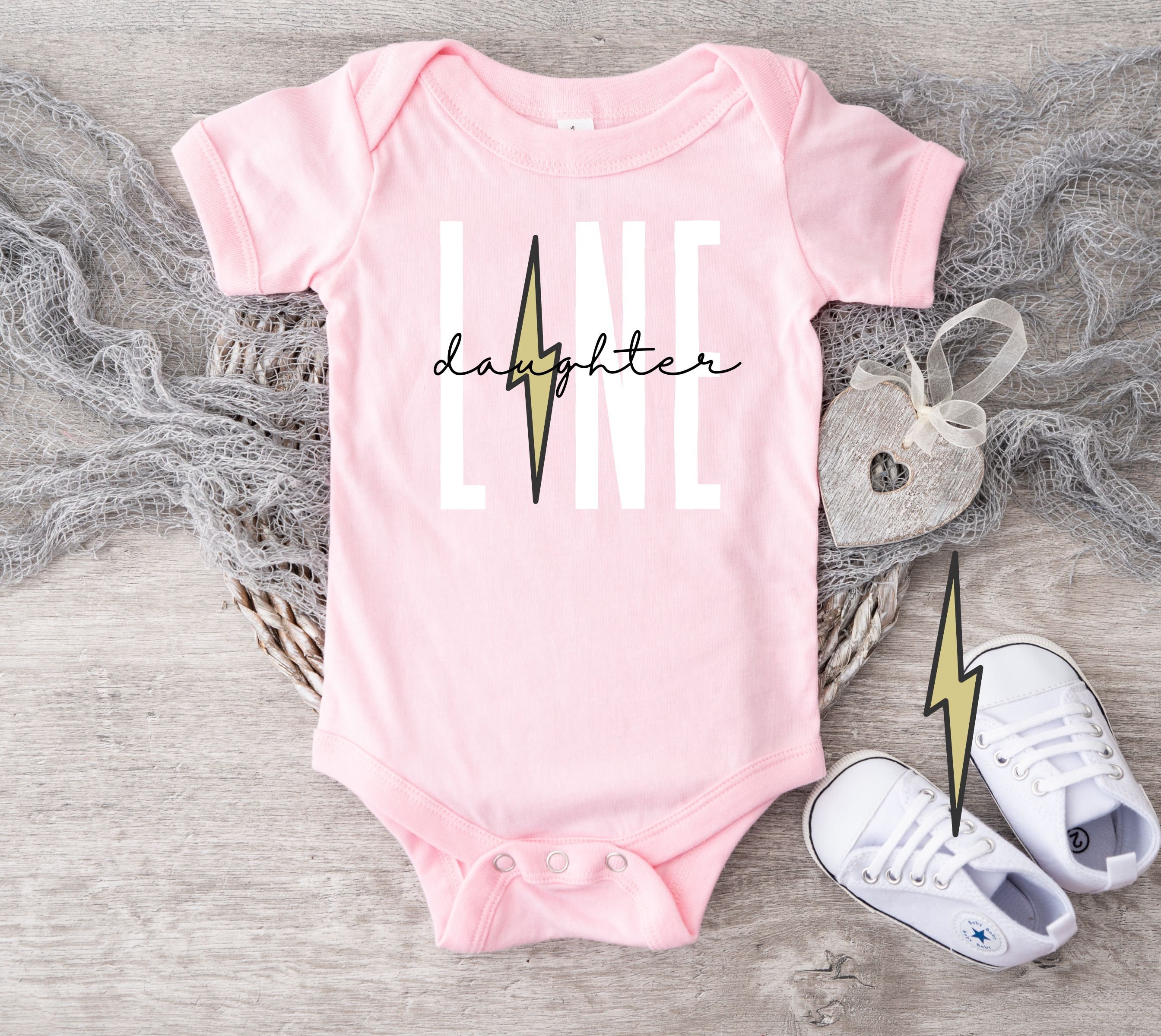 Lineman Daughter Baby Outfit for Line Daughter Shirt Lineman - Etsy