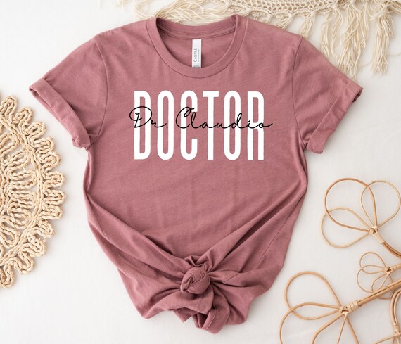 Personalized Doctor Sweatshirt Custom PHD Gift New Doctor - Etsy