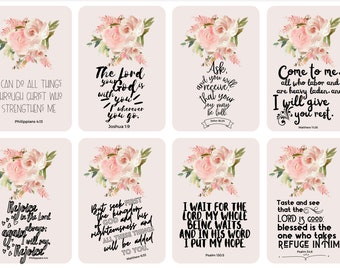 Printable Bible Verse Cards | Etsy