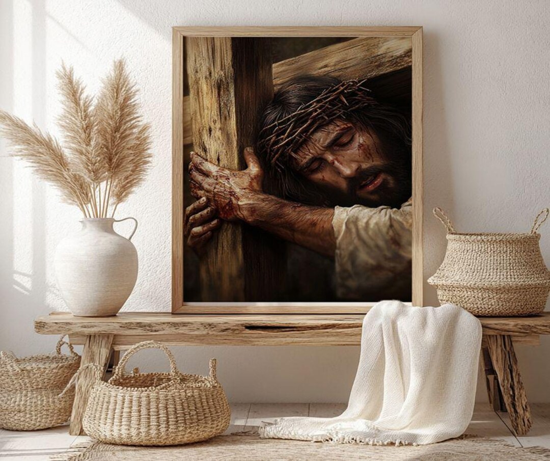 Religious Wall Art, Christian Poster, Faith Decor, Jesus Art Print ...