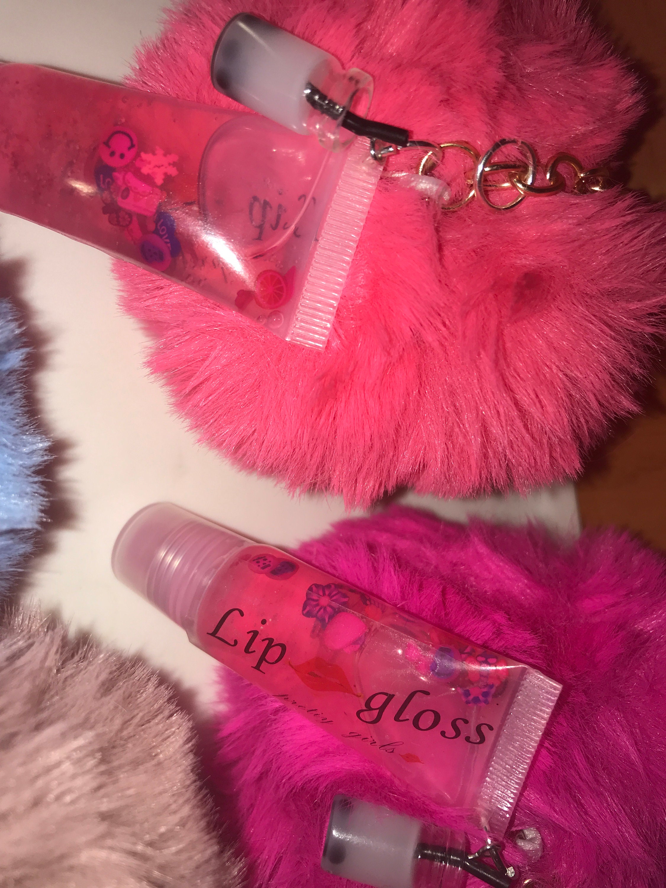 Lip Gloss Keychain Etsy