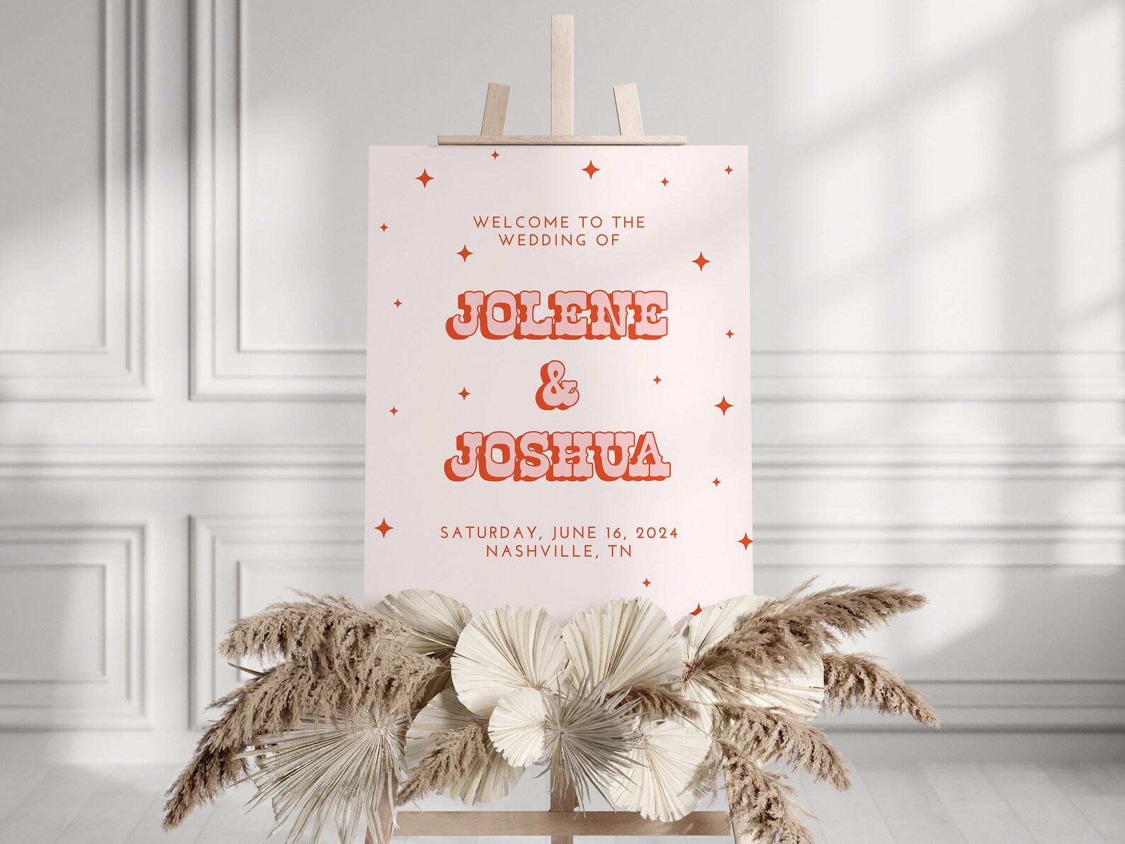 Retro Entry Wedding Sign Welcome Wedding Sign Template Entry - Etsy