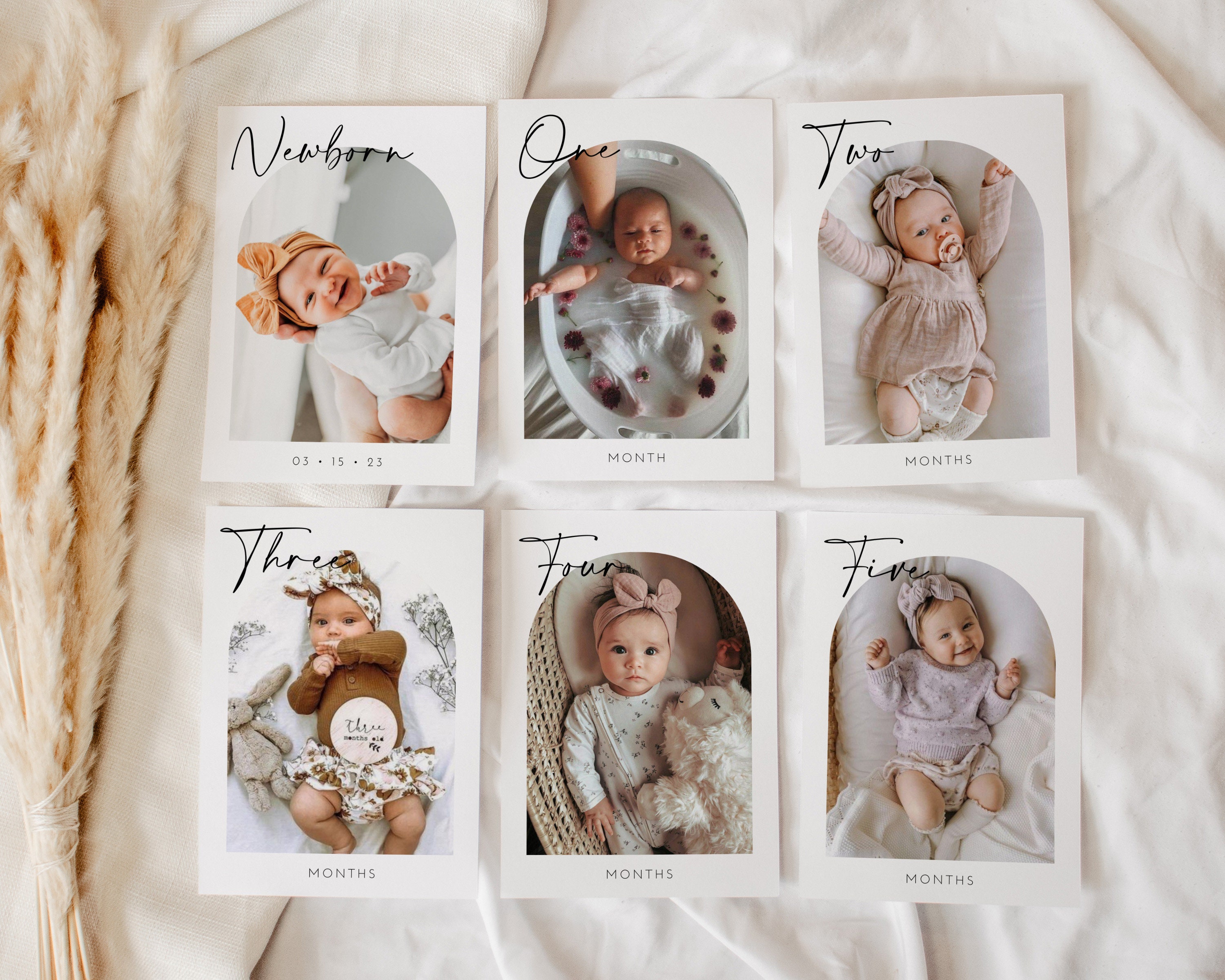 Baby First Year Banner First Birthday Banner First Birthday - Etsy