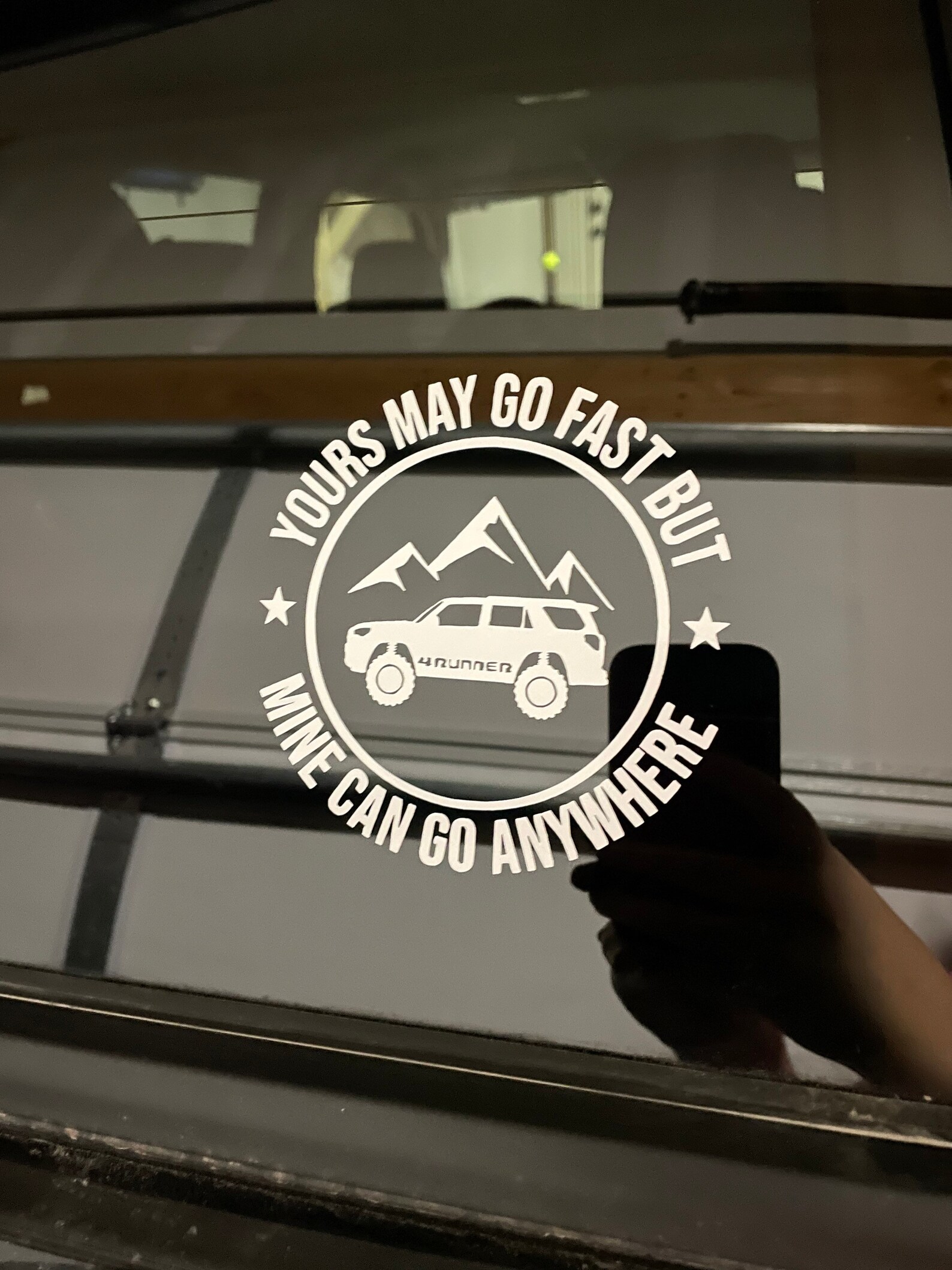 4 Runner Bumper Sticker FREE SHIPPING | Etsy