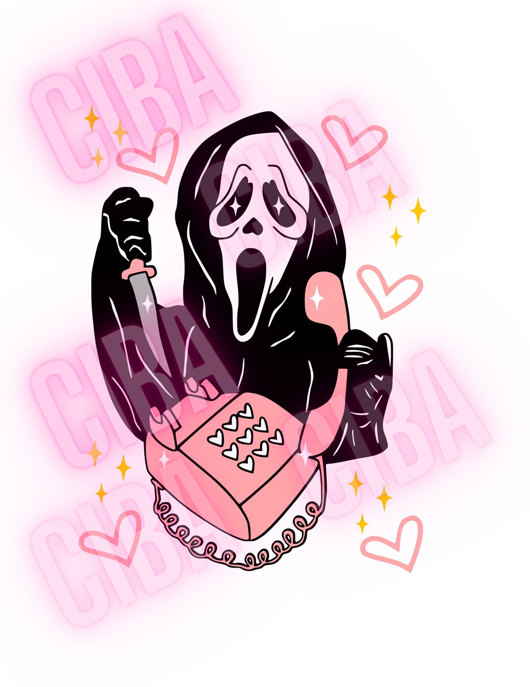 Scream Pink (Instant Download) - Etsy