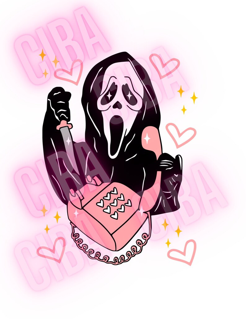 Scream Pink (Instant Download) - Etsy