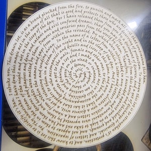 Circle of Protection, 5th Century Incantation, Unique, Witchy Gift ...