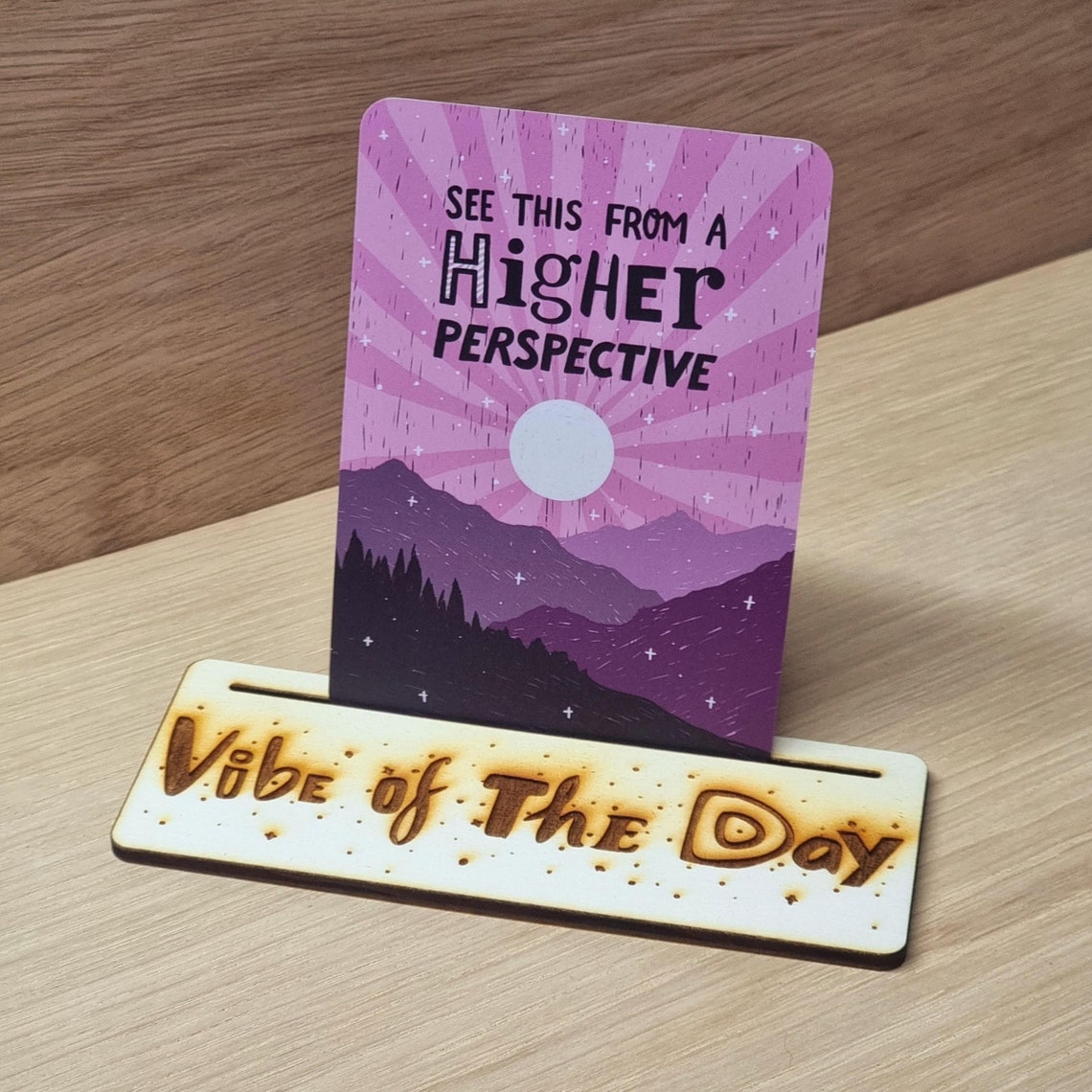 Oracle Card Stand vibe of the Day Card of the Day - Etsy