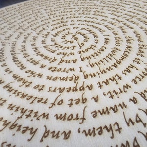 Circle of Protection, 5th Century Incantation, Unique, Witchy Gift ...