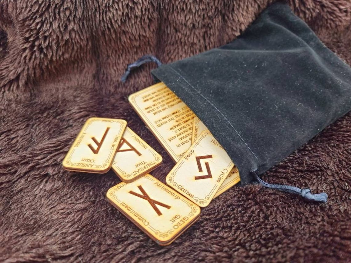 Runes the Elder Futhark Runes Perfect for Beginners | Etsy