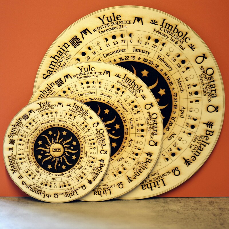 Calendar Wheel - Etsy