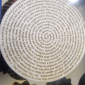 Circle of Protection, 5th Century Incantation, Unique, Witchy Gift ...