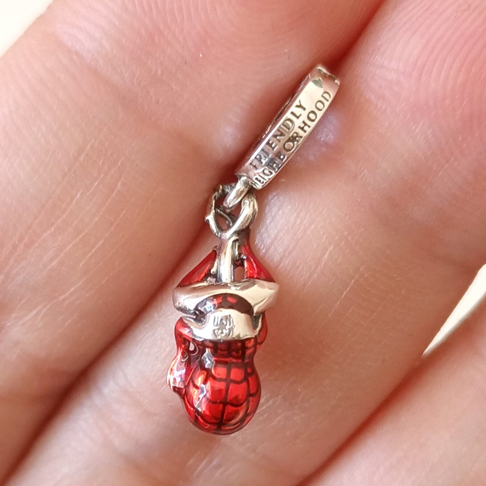 NEW Spiderman Hanging Spiderman Dangle Charm Fits Pandora - Etsy
