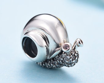 Pandora Snail Charm - Etsy