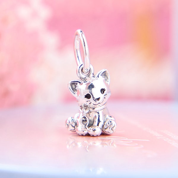 Cat Charm Bracelet - Etsy