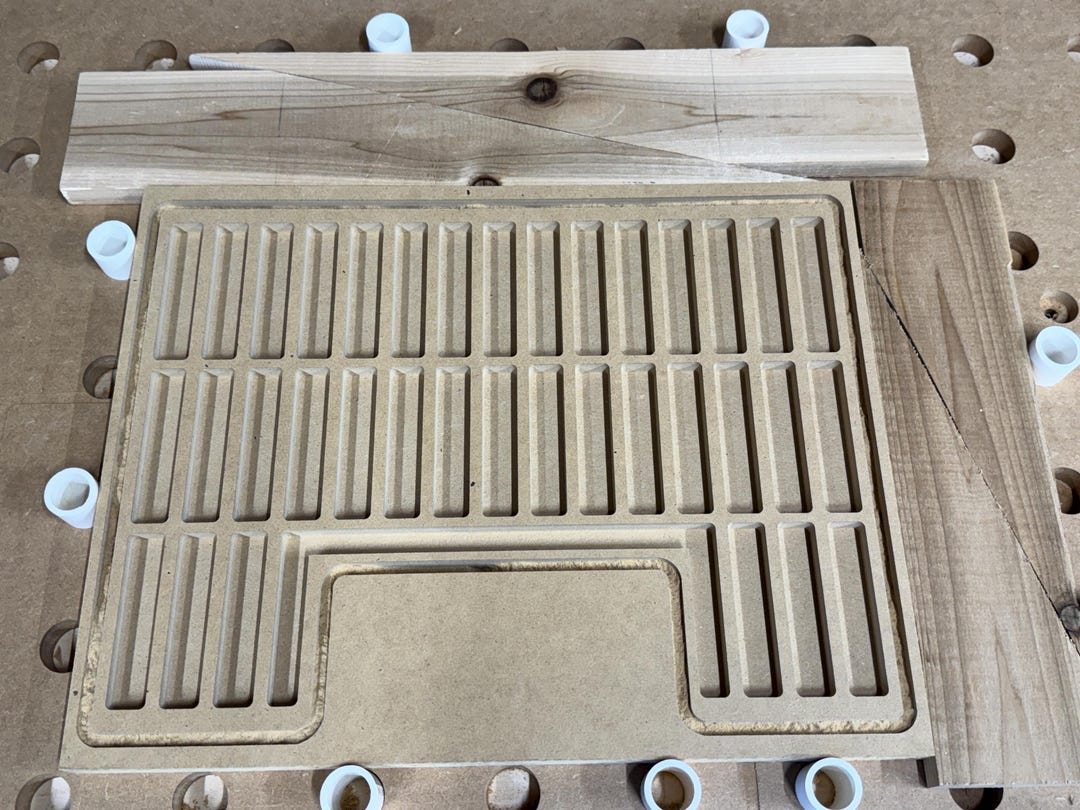 CNC Digital File – Tool Bit Organizer Insert – Harbor Freight 20-bin ...