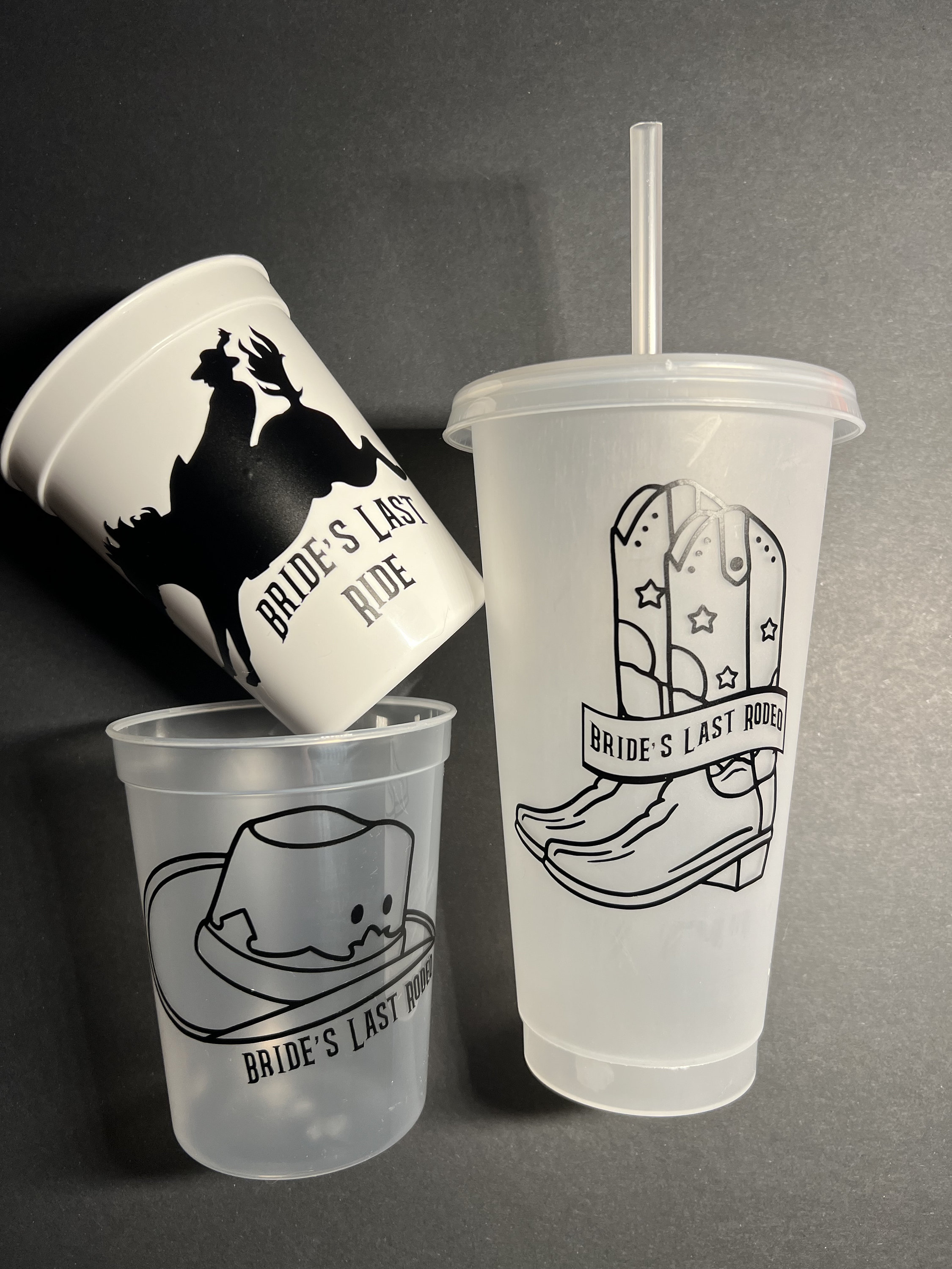 Custom Rodeo Bachelorette Party Themed Cup Set of 5 - Etsy