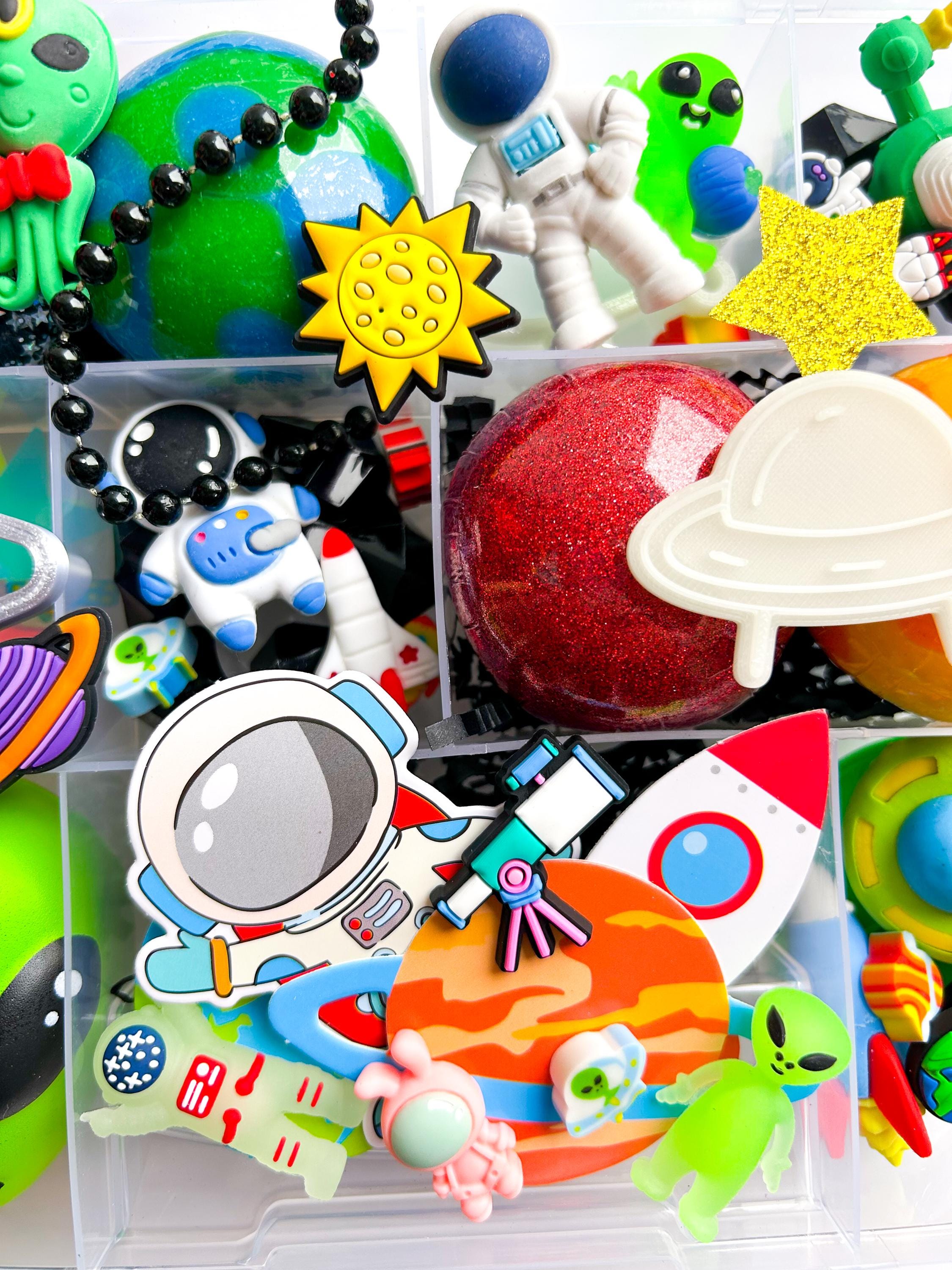 Outer Space Play Dough Kit | Galaxy Sensory Play | Toddler Boy Birthday ...