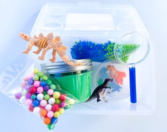 Dinosaur Slime Kits - Etsy