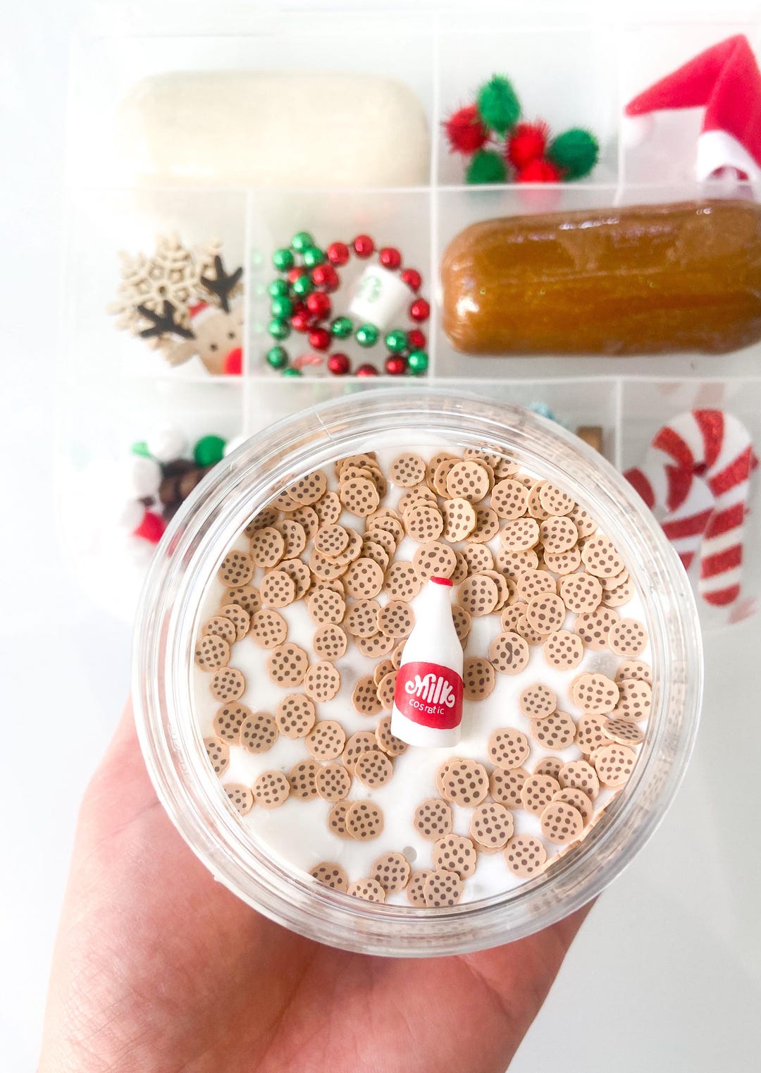 Milk & Cookies Slime | Cookie Dough Slime | Thick Glossy Slime ...