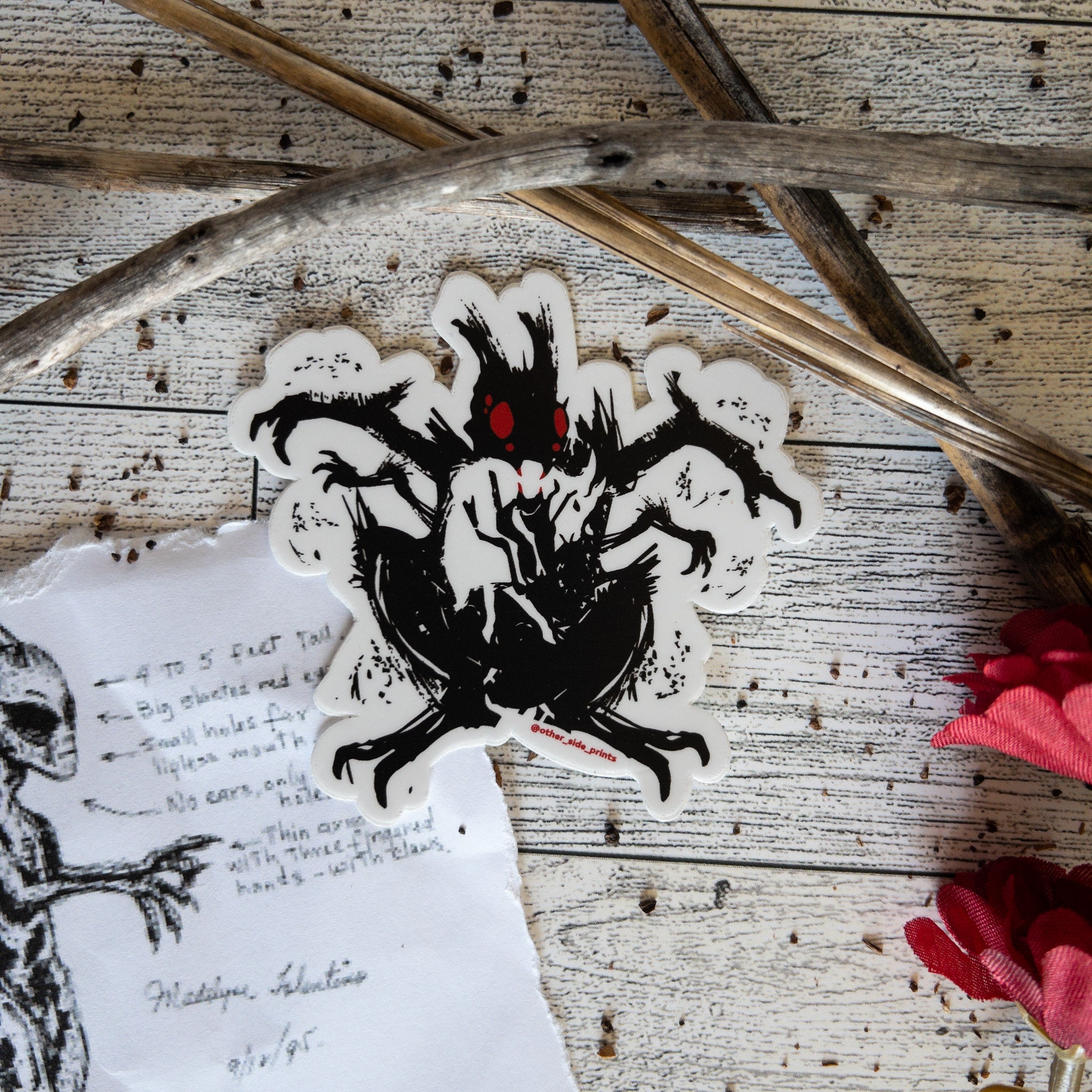 Chupacabra Cryptid Sticker | Laptop Decals | Water Bottle Stickers ...