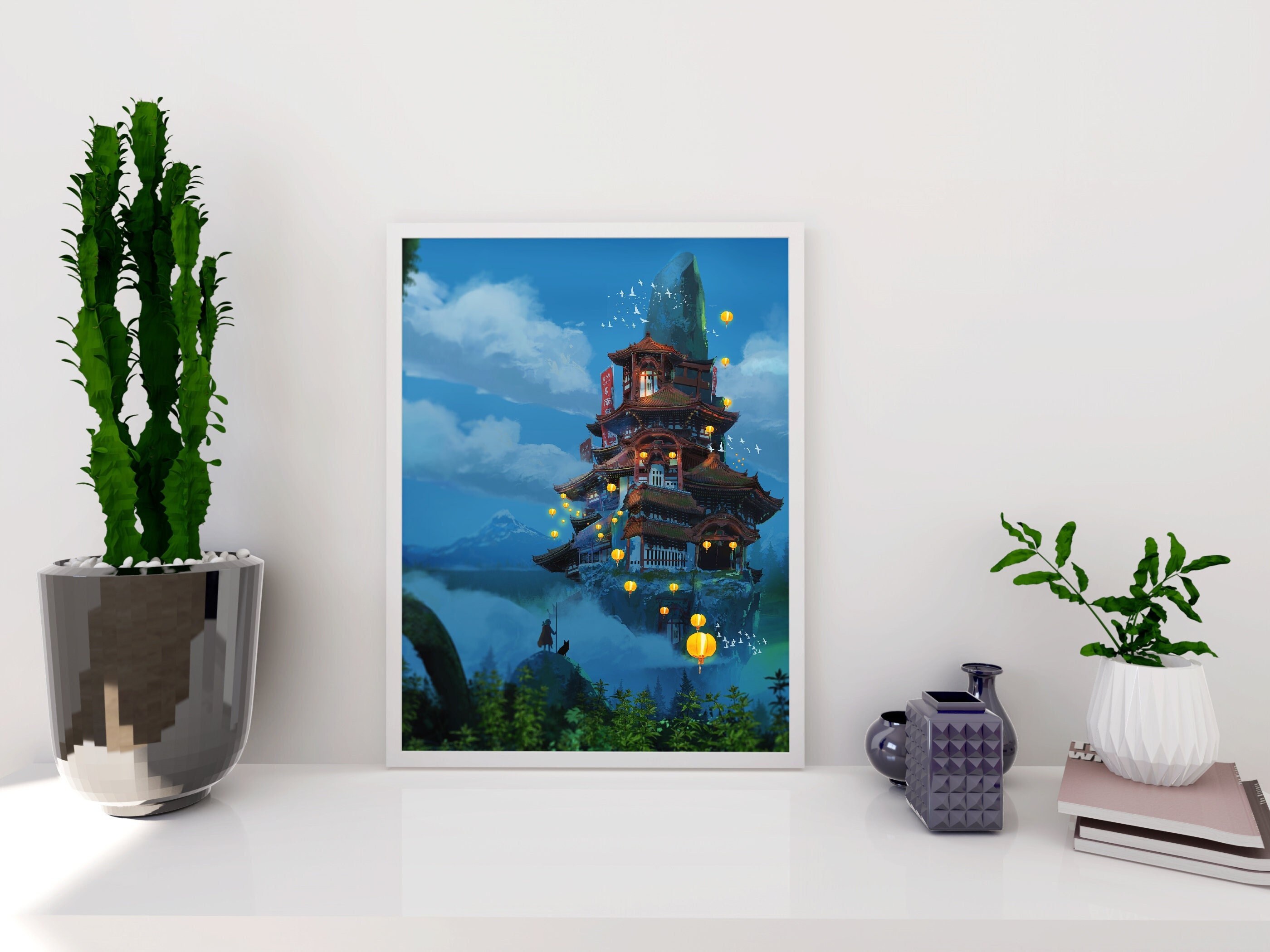 Flying Castle - Etsy