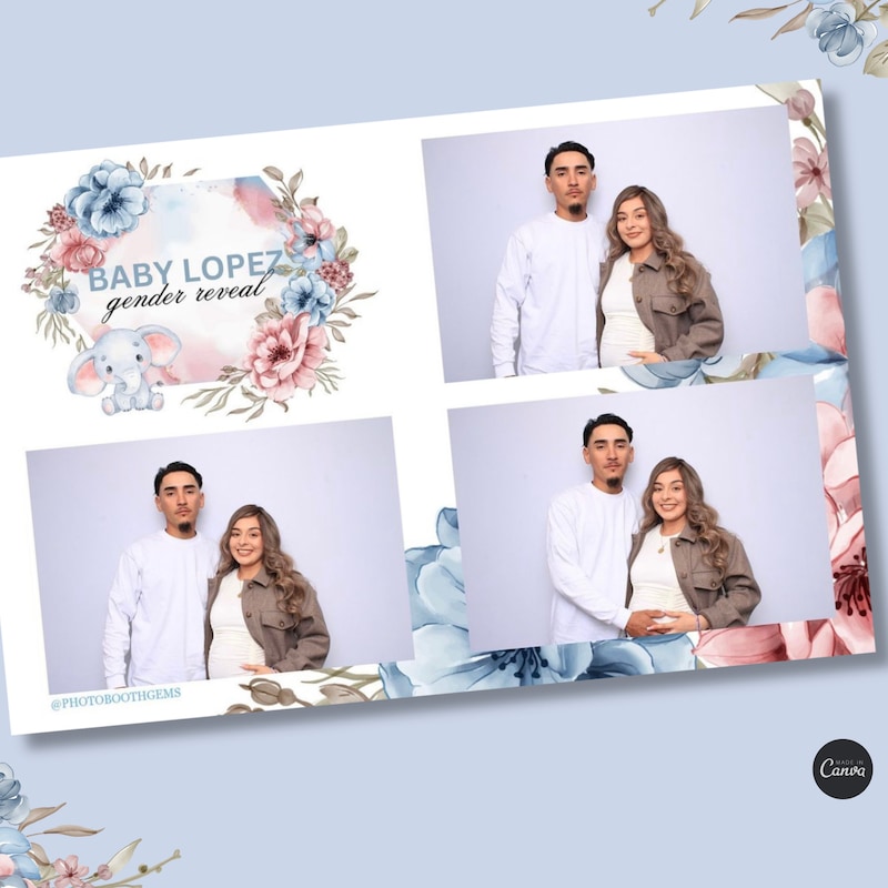 Gender Reveal Photo Booth - Etsy