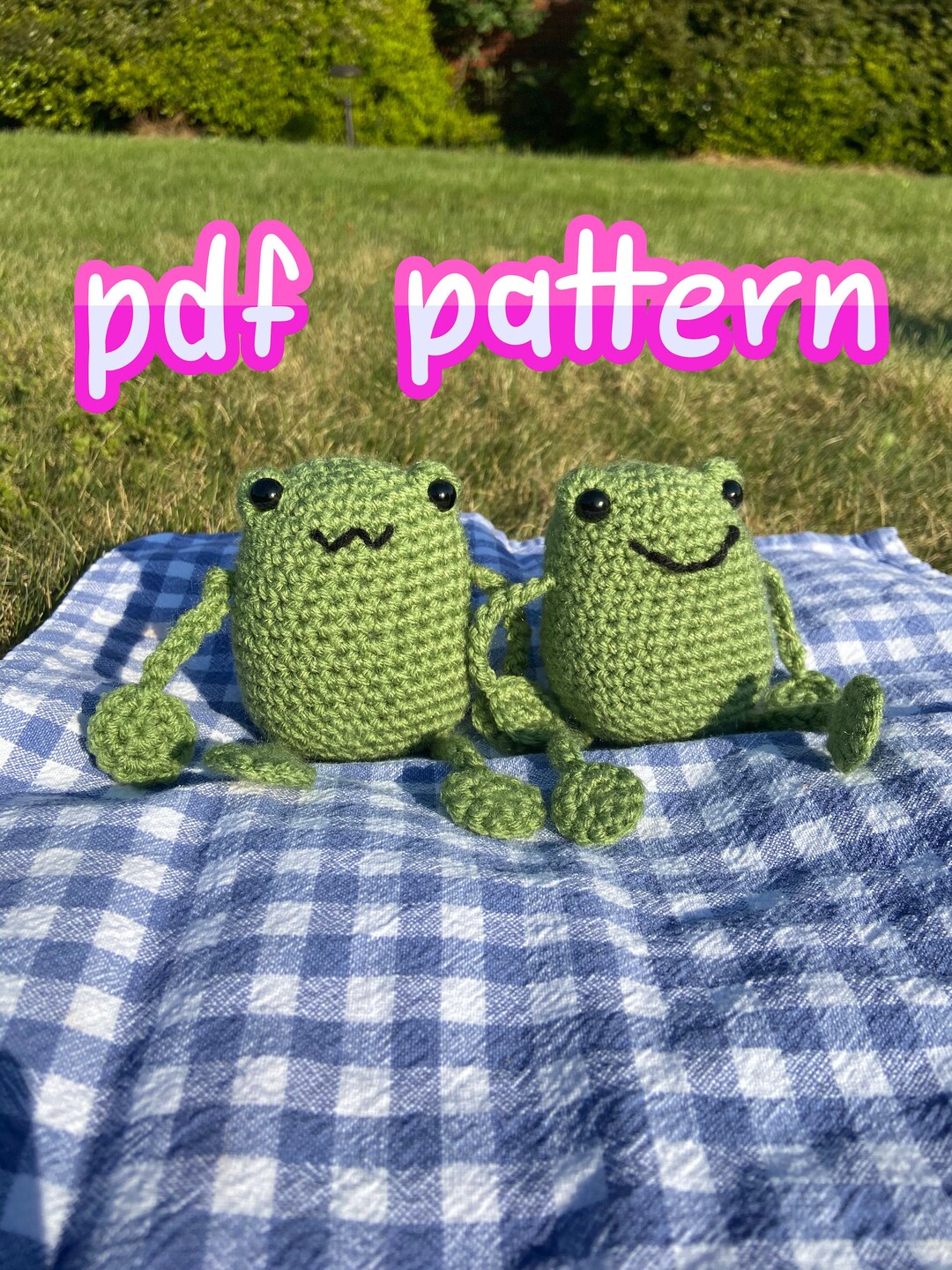 Amigurumi Frog Crochet Pattern (PDF Download) - Etsy