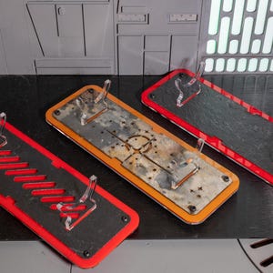 Stone Series Lightsaber Stand, Featuring Real Stone and Cast Acrylic ...