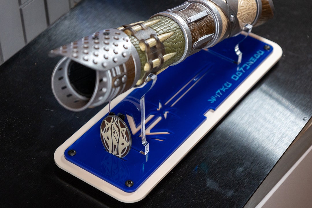 Saber Display Stand Lightsaber and Pin Workshop Stand Prop Cosplay ...