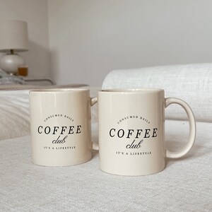 Coffee Club Mug - Etsy