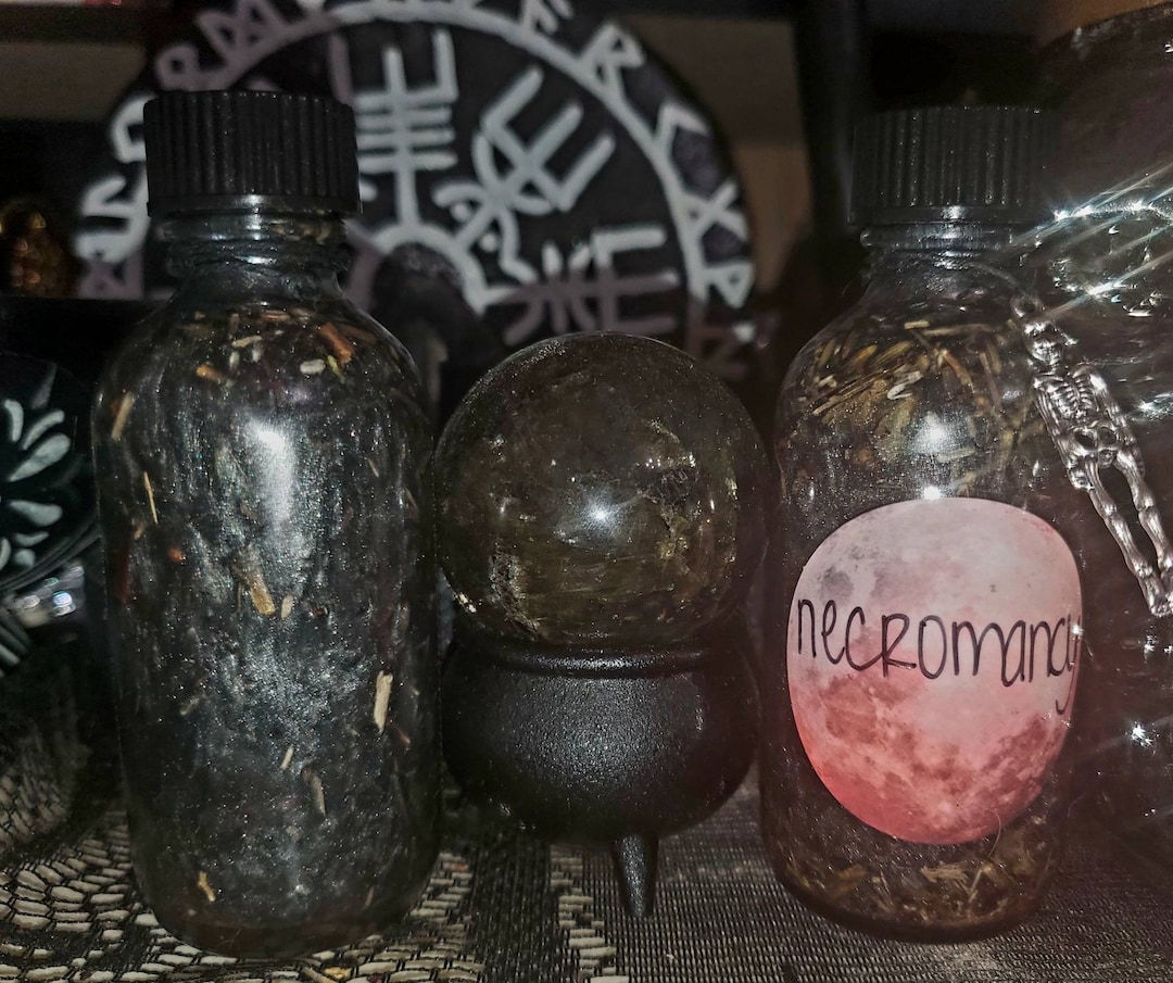 Necromancy Ritual Oil - Etsy