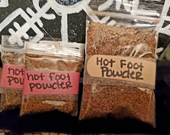 Hot Foot Powder - Etsy