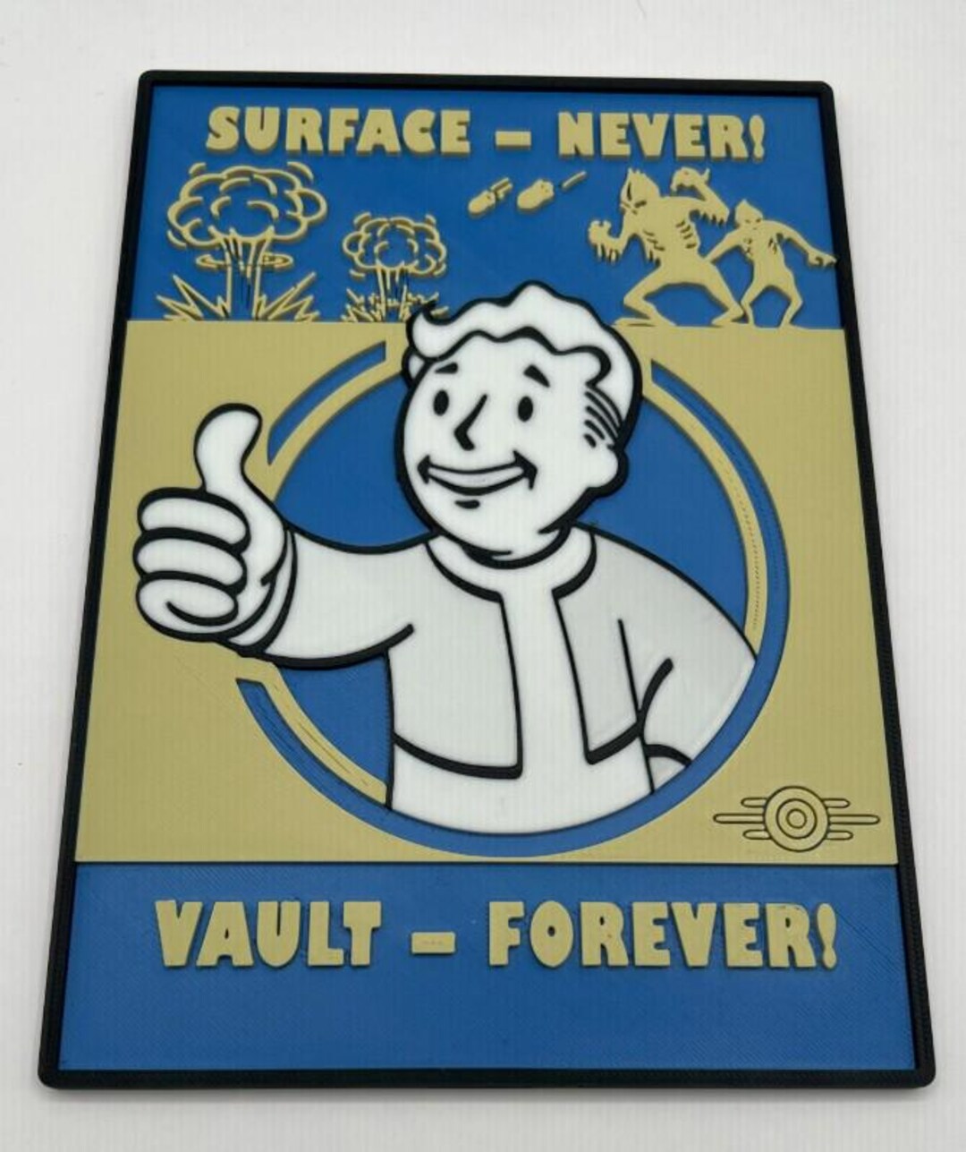 Falllout Vault Forever Sign COSPLAY - Etsy
