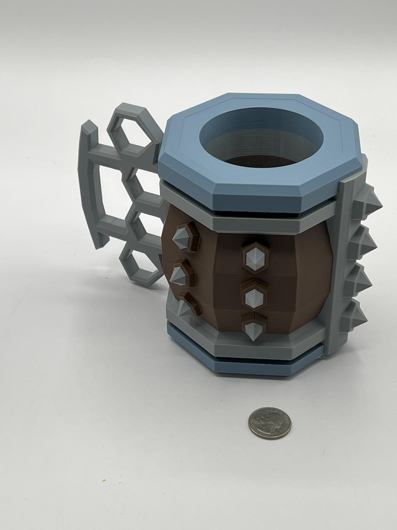 3d Printed Deep Rock Galactic Mug: 3D Printed Cosplay Prop, Rock ...