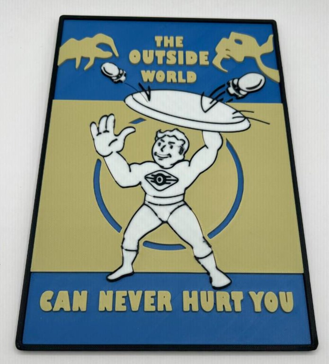 Fallout Can Never Hurt You Sign COSPLAY - Etsy