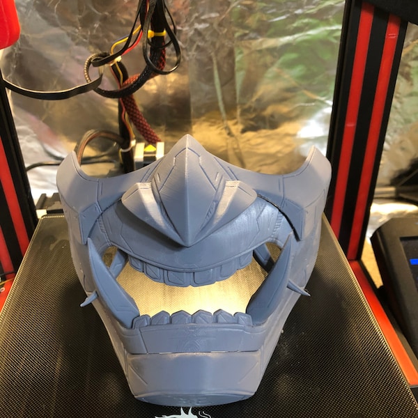 3d Print Oni Mask - Etsy