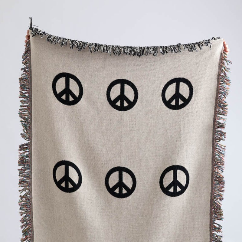 Knit Peace Sign - Etsy