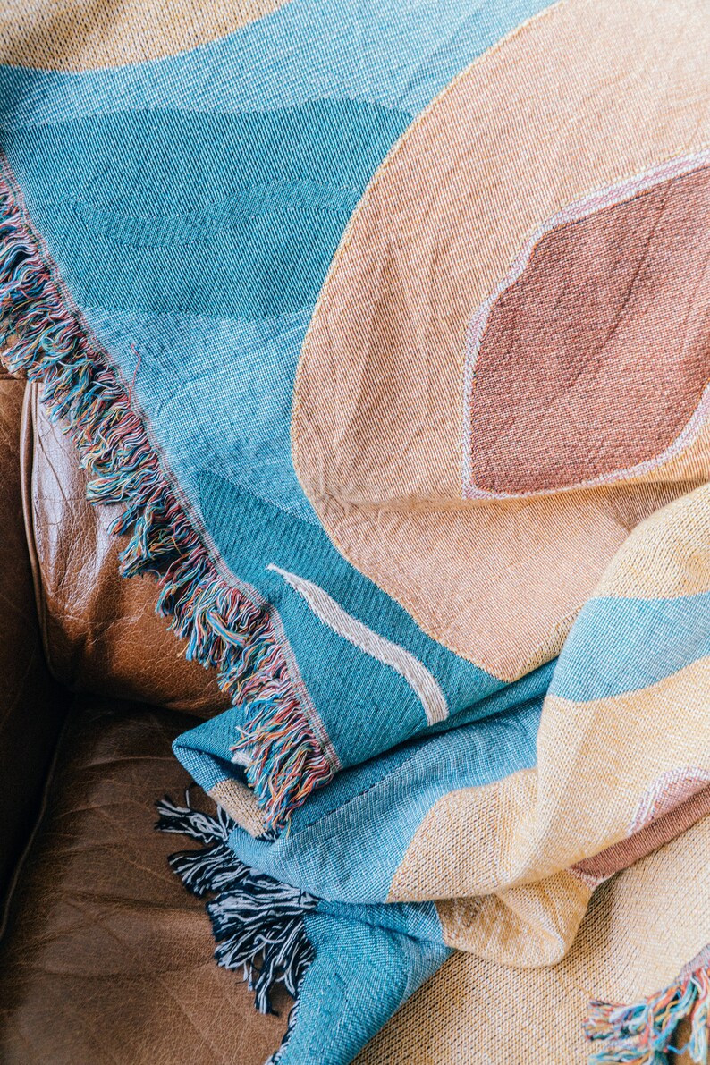 Georgia Peaches Throw Blanket Peach Decor Large Tapestry - Etsy