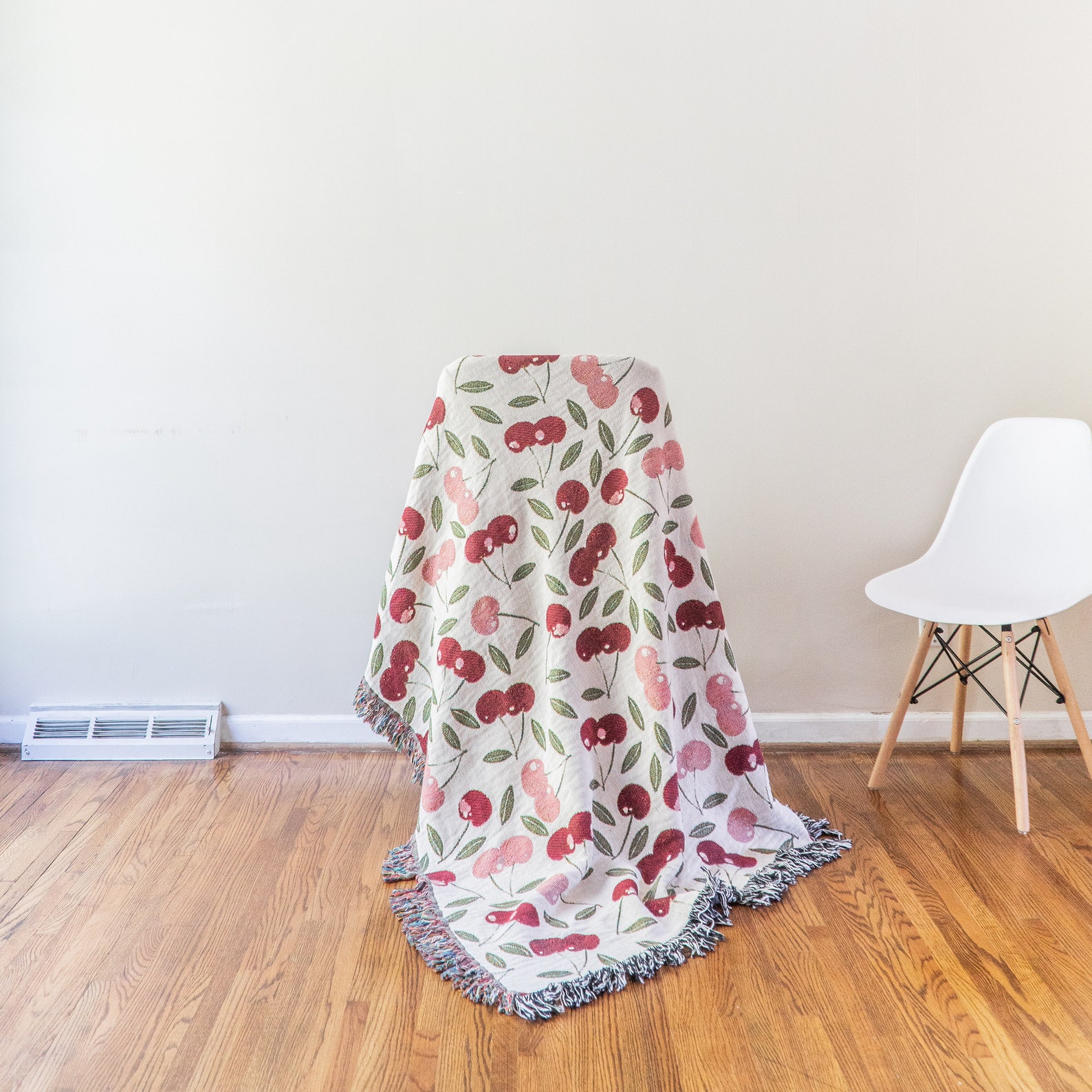 Cherry Throw Blanket Cherry Pattern Cherry Tapestry Large - Etsy Canada