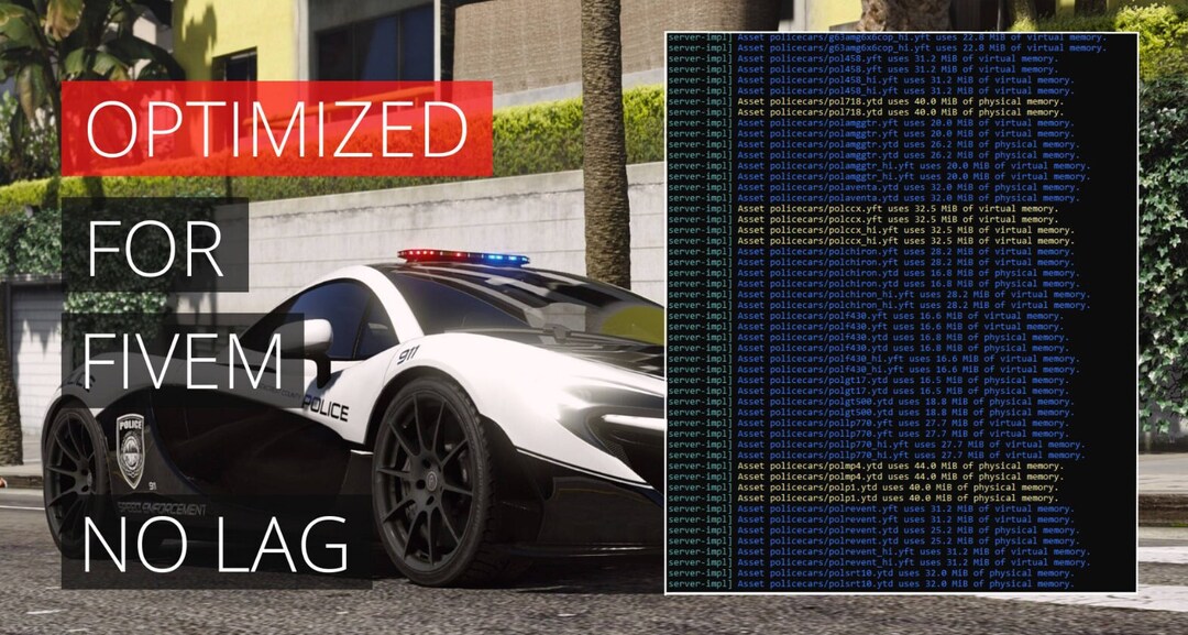 FiveM Police Car Pack: 18 Vehicles FiveM Ready Optimized 18 realistic ...