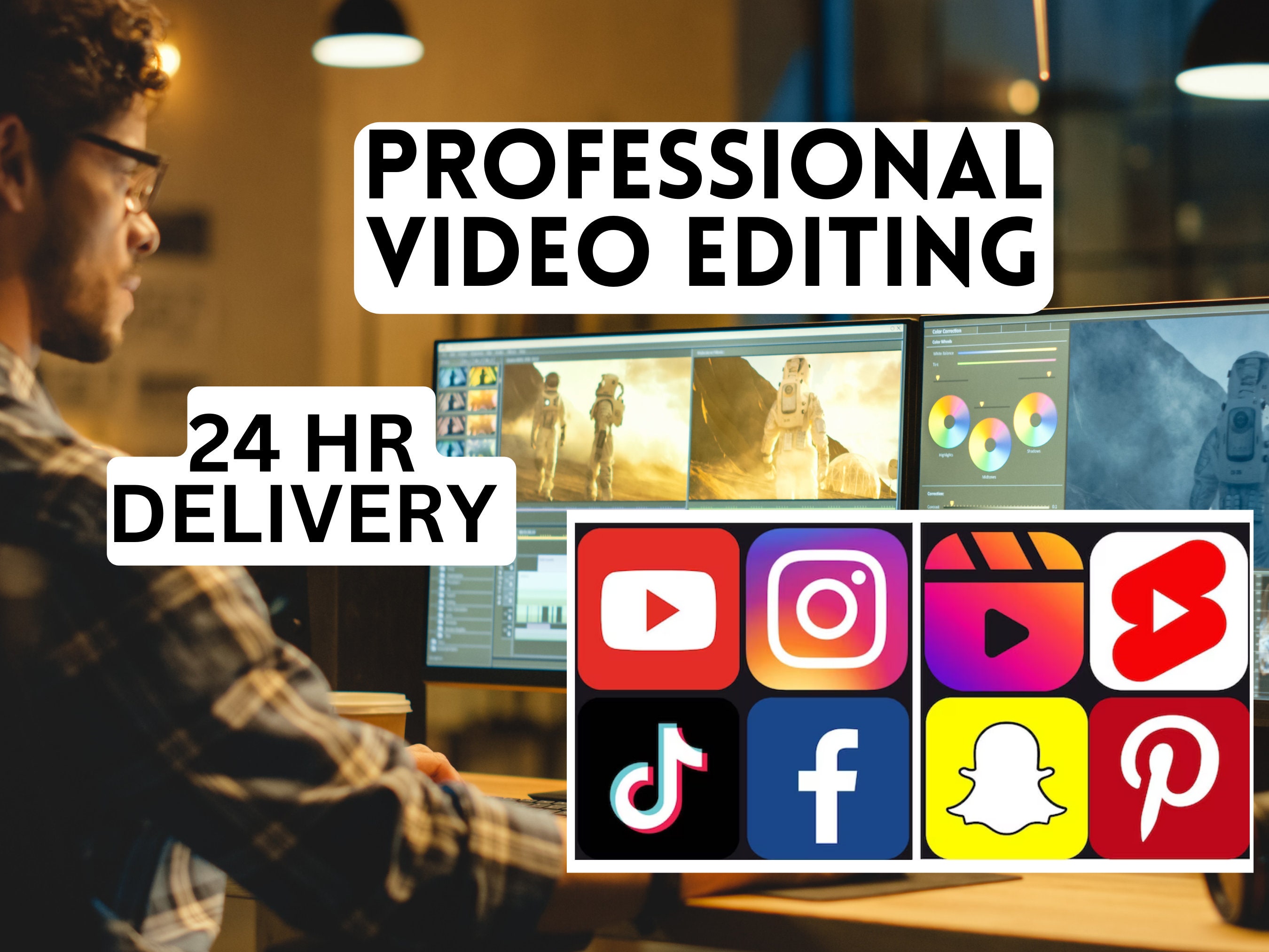 Custom Video Edit Video Editing Service - Etsy