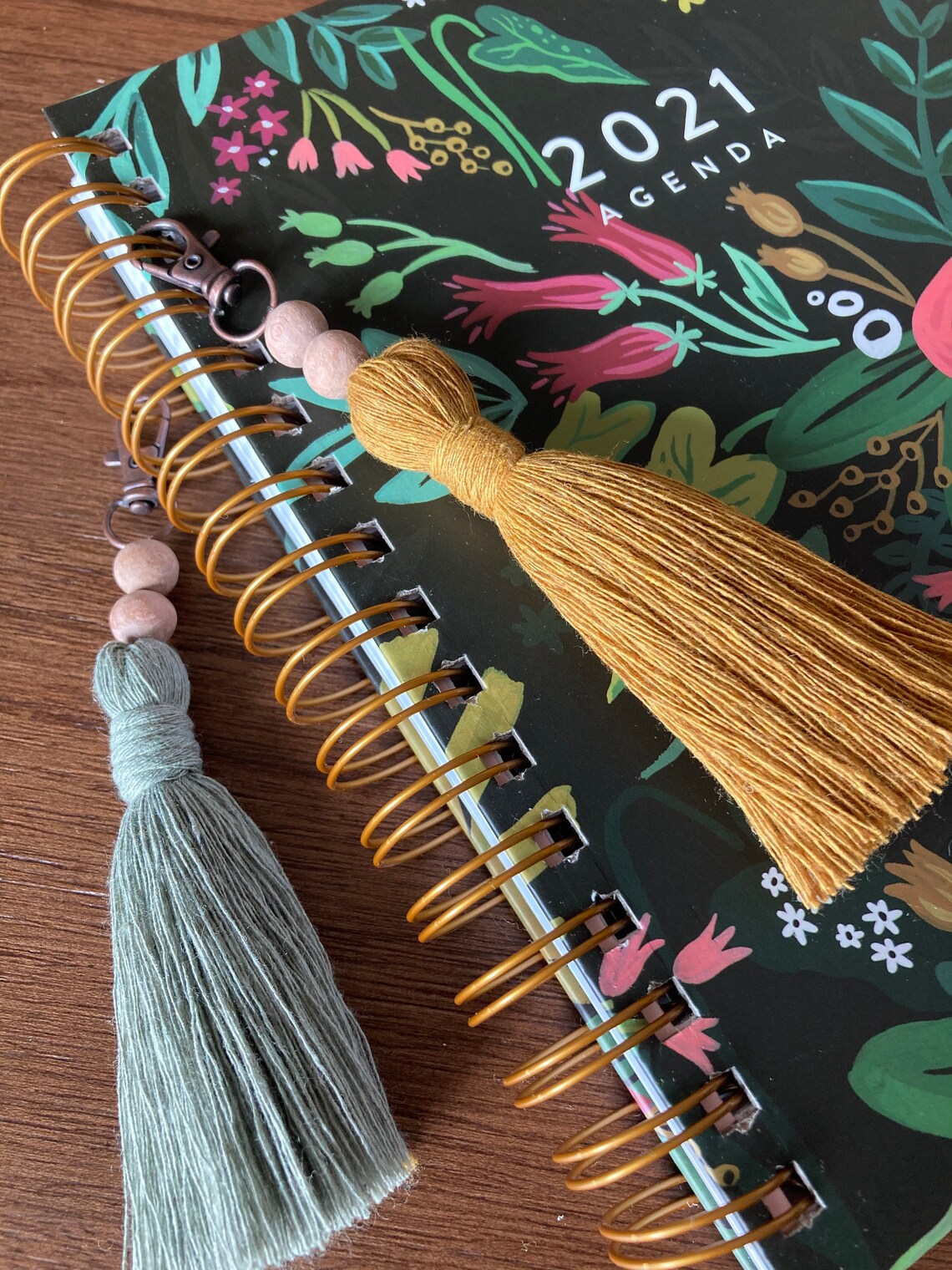 Beaded Tassel Zipper Pulls/keychains - Etsy