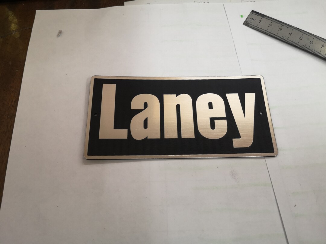 Laney Logo Gold or Silver - Etsy