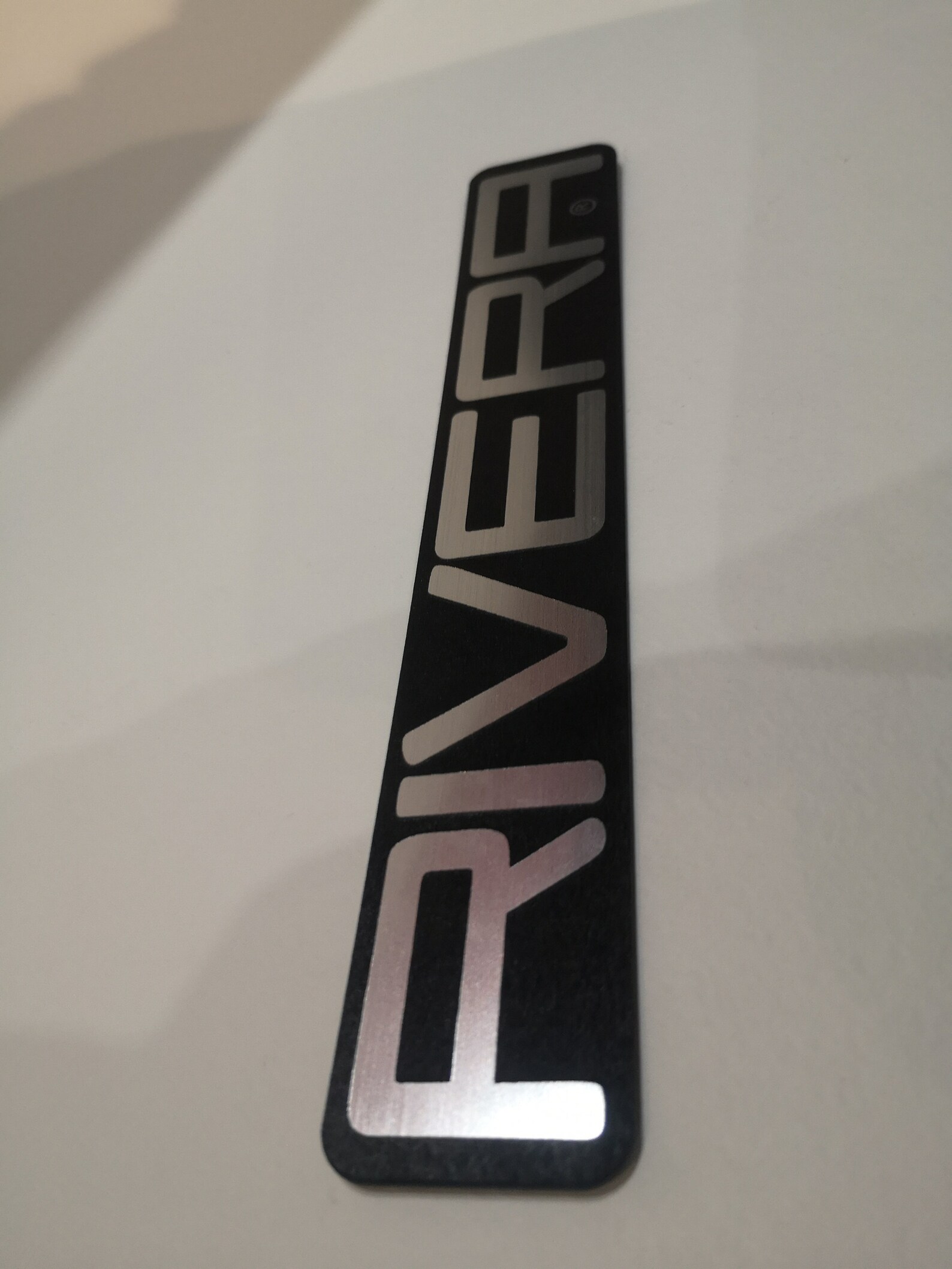 Rivera Logo Silver Color 204 Mm - 8" - Etsy