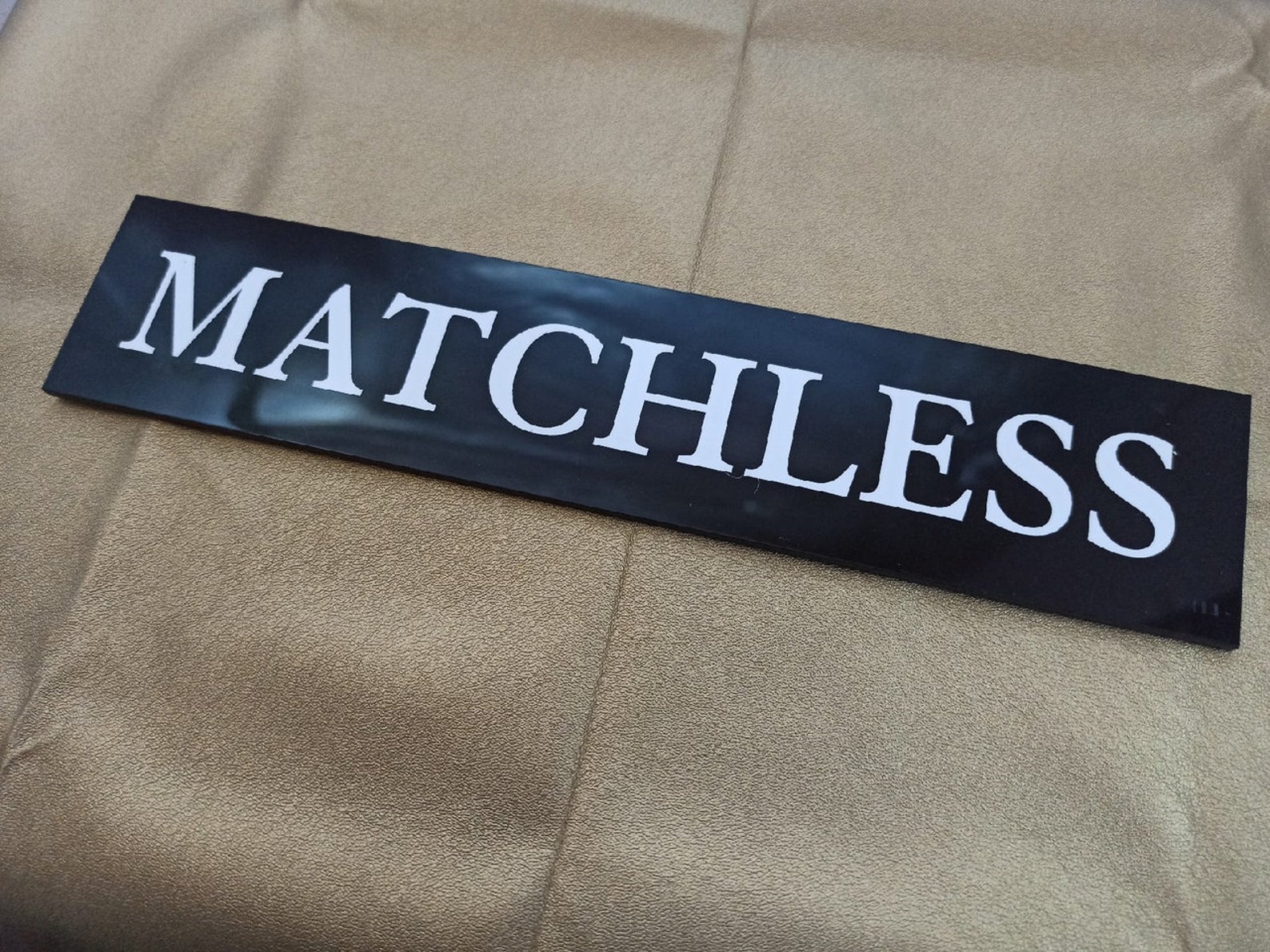 Matchless logo black white 238mm 9.37 | Etsy