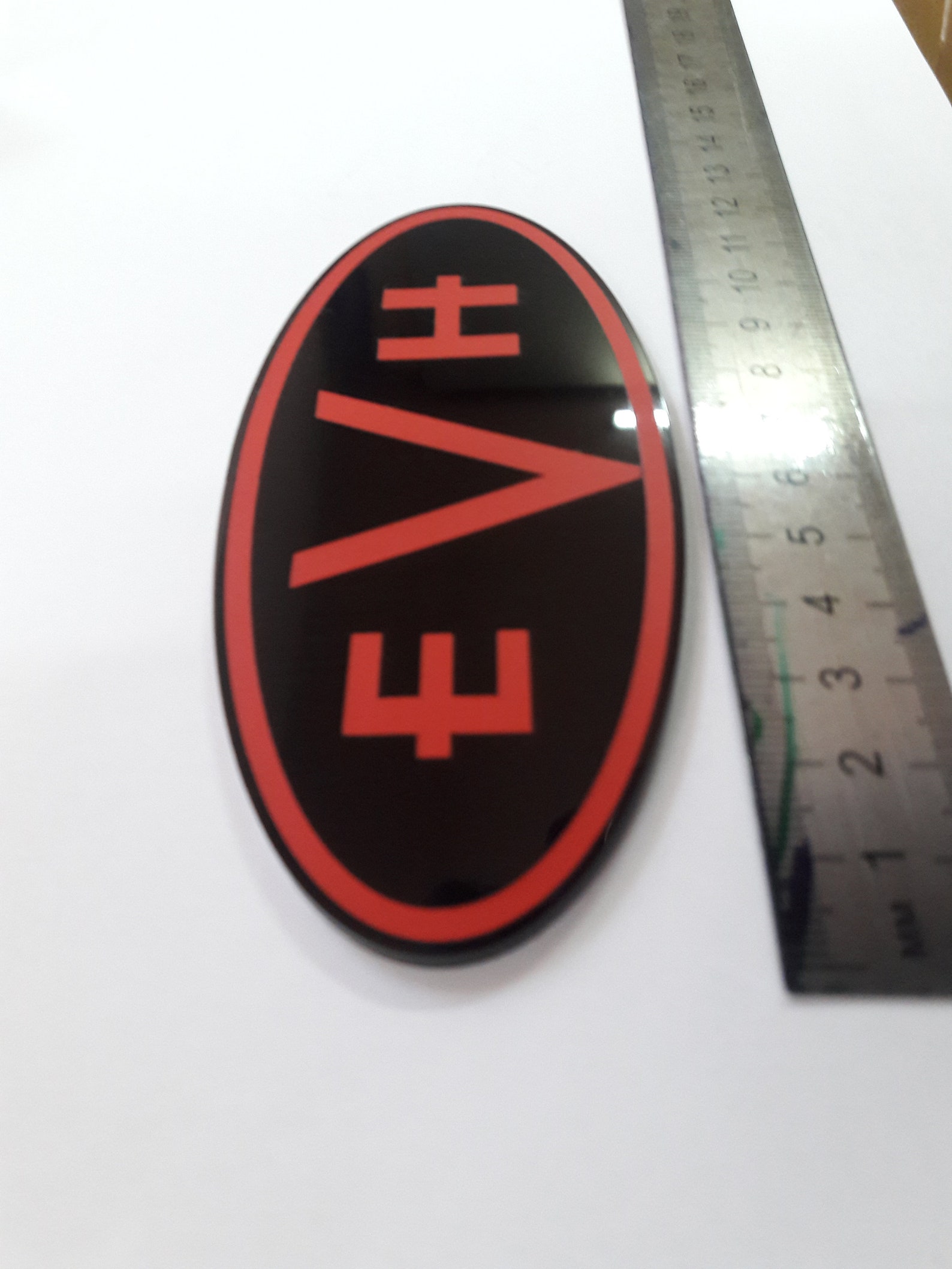 EVH Logo Silver or Gold Color 120mm - 4.7" - Etsy