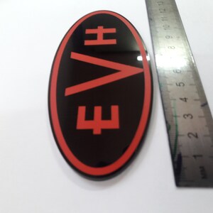 EVH Logo Silver or Gold Color 120mm - 4.7" - Etsy